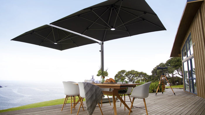 Shadowspec Unity Multi Canopy Cantilever Umbrella